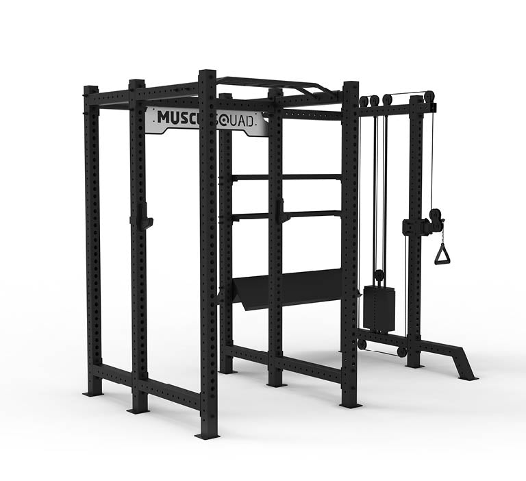 Phase 3 Full Rack Storage Extension Cable Stack MuscleSquad