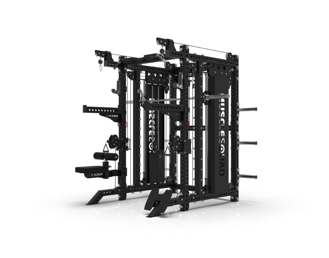 Phase 3 Short Cable Squat Rack with Smith Machine | MuscleSquad
