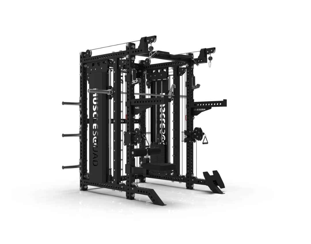 Phase 3 Short Cable Squat Rack with Smith Machine | MuscleSquad