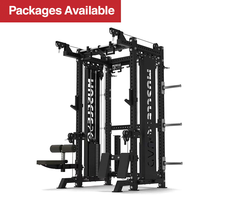 Phase 4 Multi Functional Squat Rack with cable | MuscleSquad