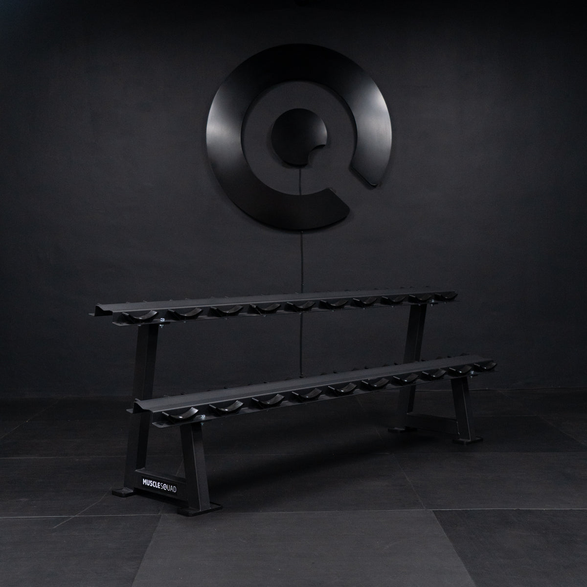 P3 Two Tier Dumbbell Storage Rack (10 Pairs) | MuscleSquad
