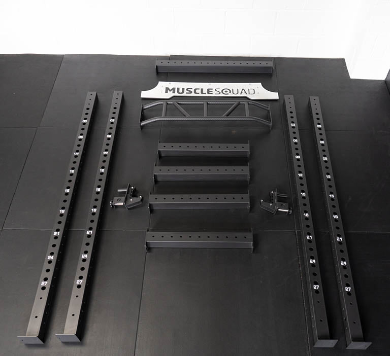 Phase 3 Power Rack Home Gym , Pull up Bar | MuscleSquad